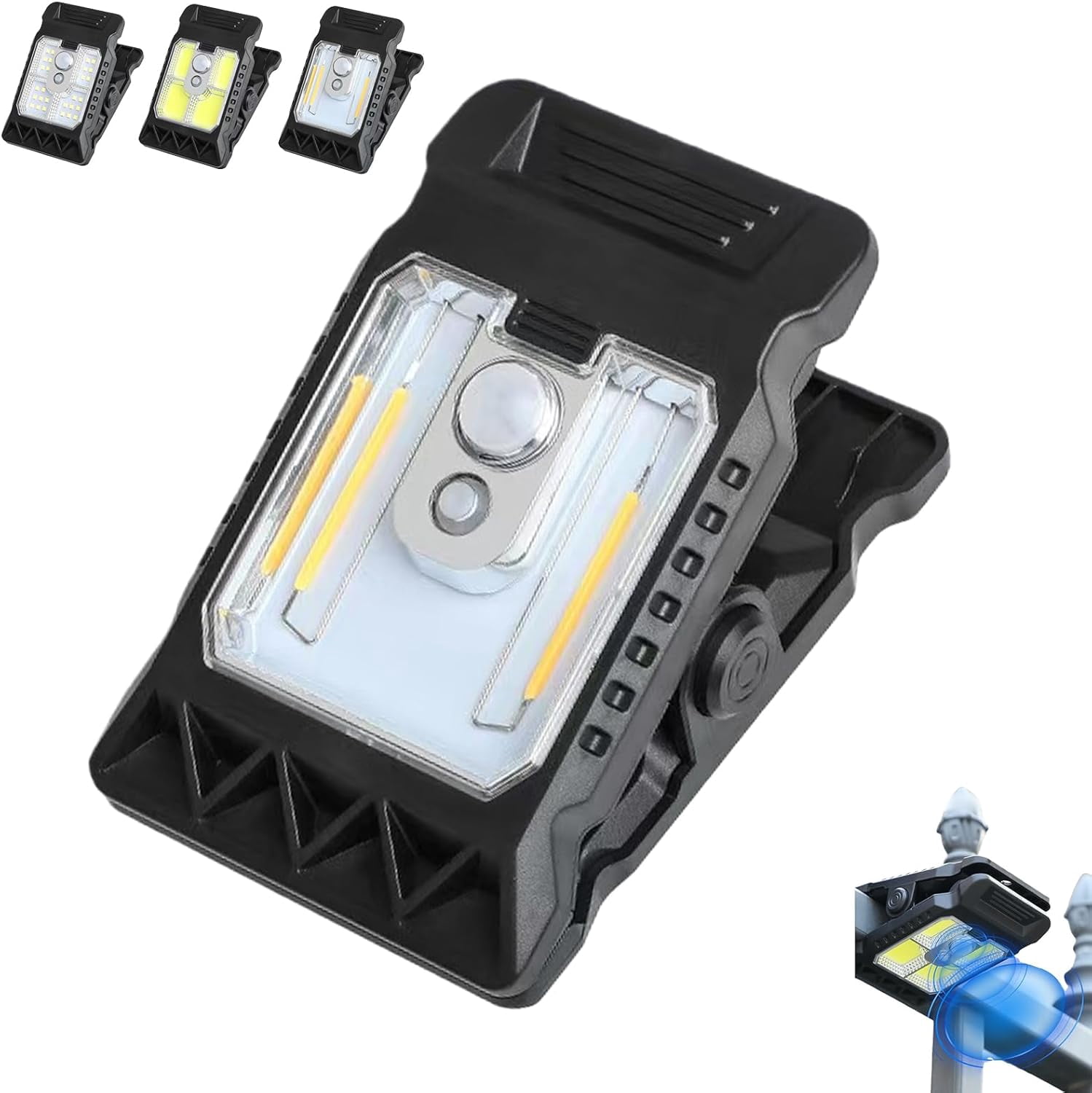Solar Clip Light with Motion Sensor, Clip On Solar Lights Outdoor ...