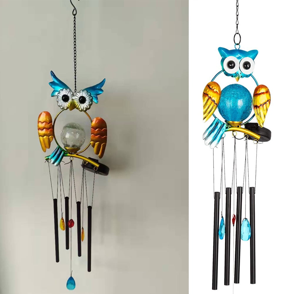 Solar Color Changing Wind Chime for Doors and Outdoor Hanging ...