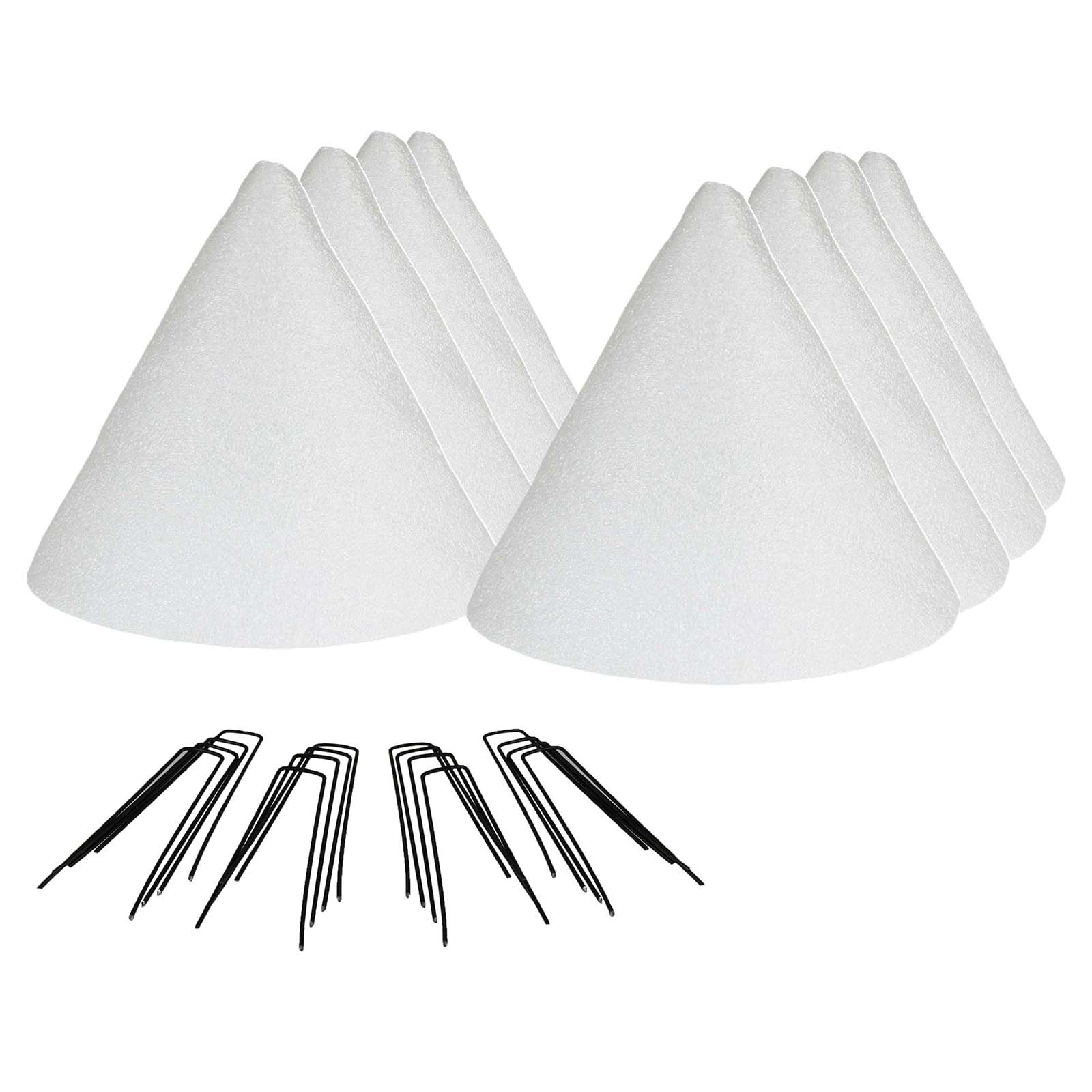 Solar Cone Plant Protector Cover - Large - Box of 8 - Reusable Foam ...