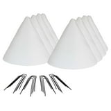 Solar Cone Plant Protector Cover - Large - Box of 8 - Reusable Foam ...
