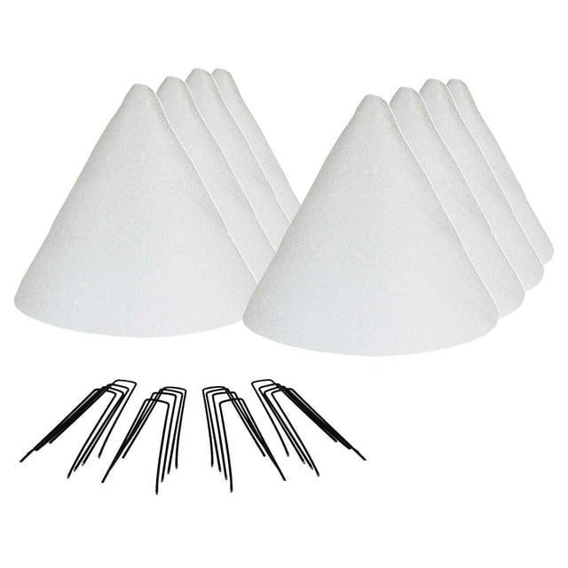 Solar Cone Plant Protector Cover - Large - Box of 8 - Reusable Foam ...
