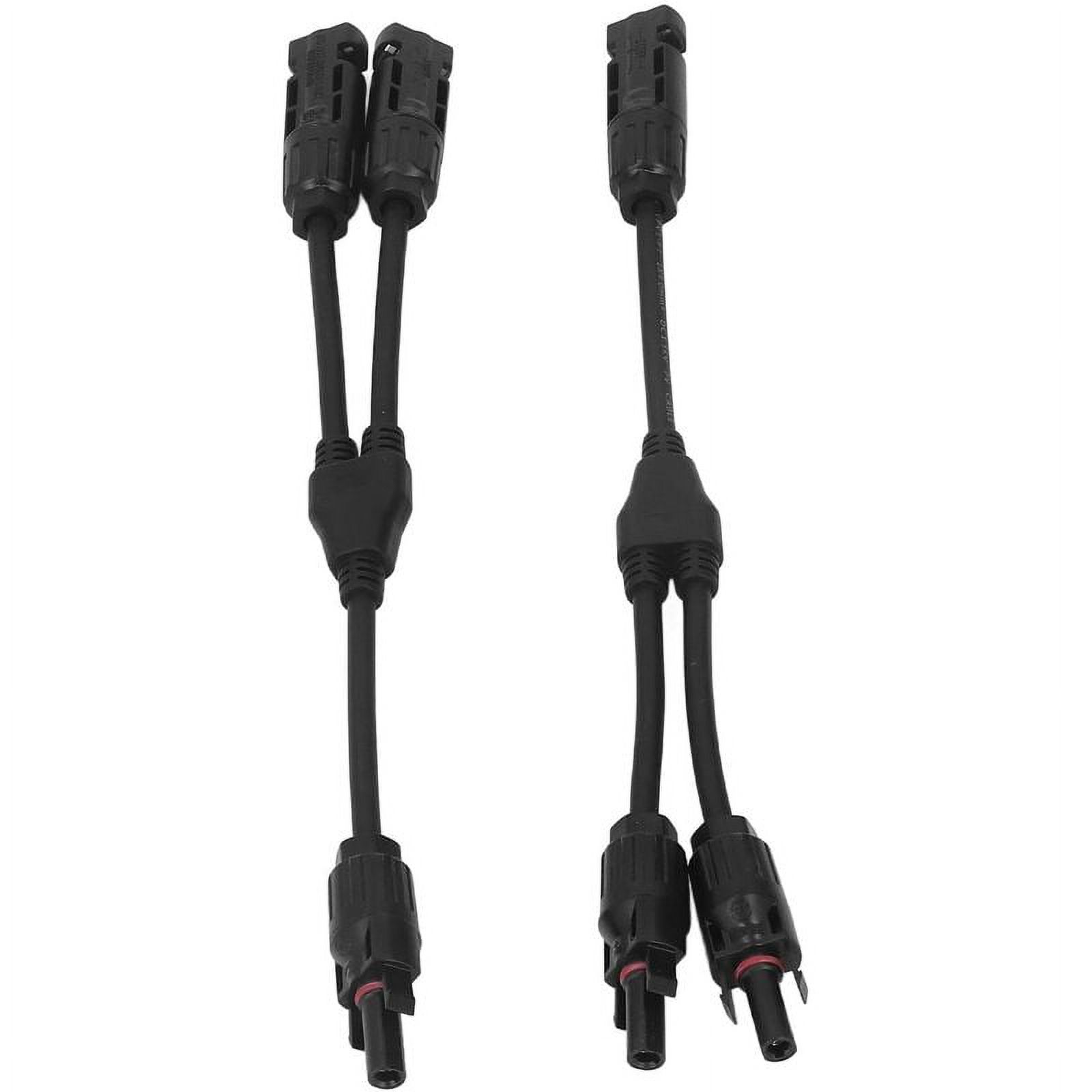 Solar Connector, 1 Pair DC 1000V Solar Connector Y-Branch Parallel ...
