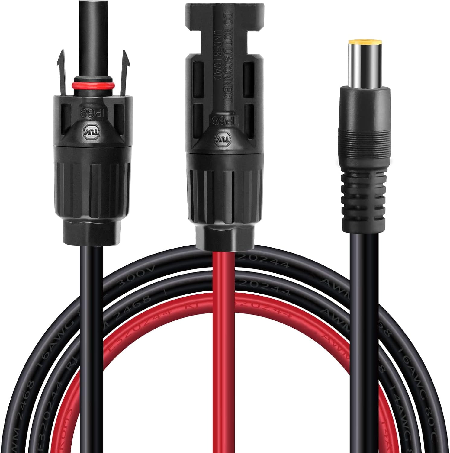 Solar Connector to DC 8MM Extension Cable，Solar Panel Connector to DC ...