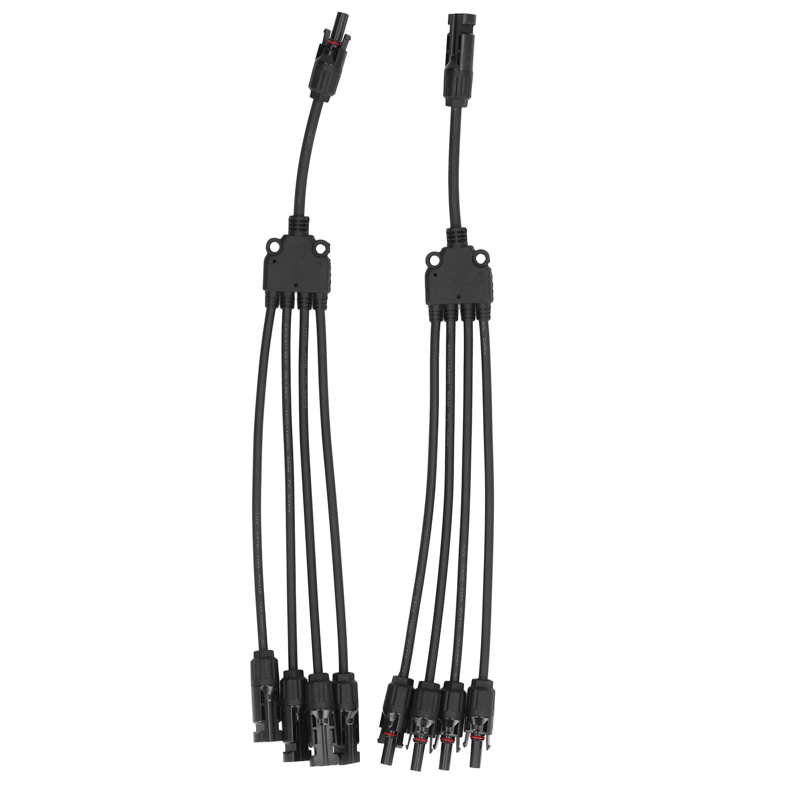 Solar Connector Y-Branch 1 to 4 Waterproof Parallel Adapter Outdoor Tap ...