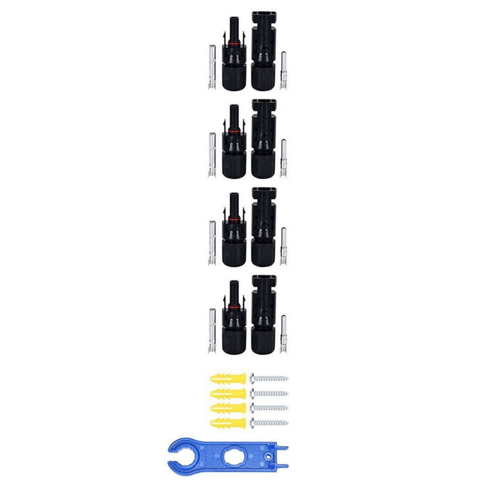 Solar connector with wrench 1000Vphotovoltaic connector solar panel ...