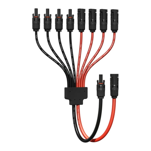 Solar Connectors for 2-3-4 Solar Panels,Tool-Free Solar Panels ...