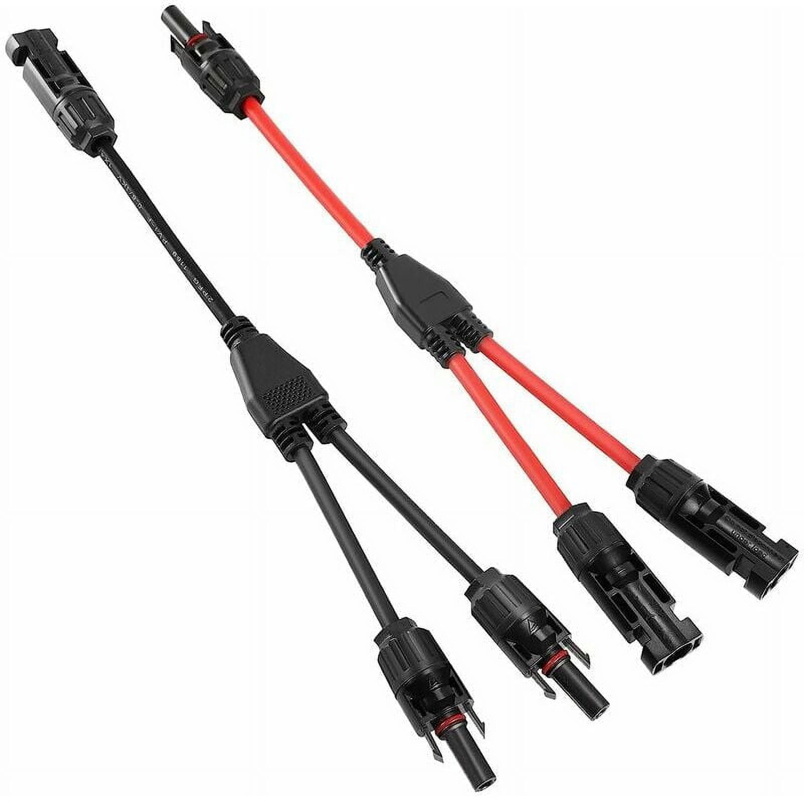 Solar Connectors Y-Branch Cable, High-Security Connector With Stable ...