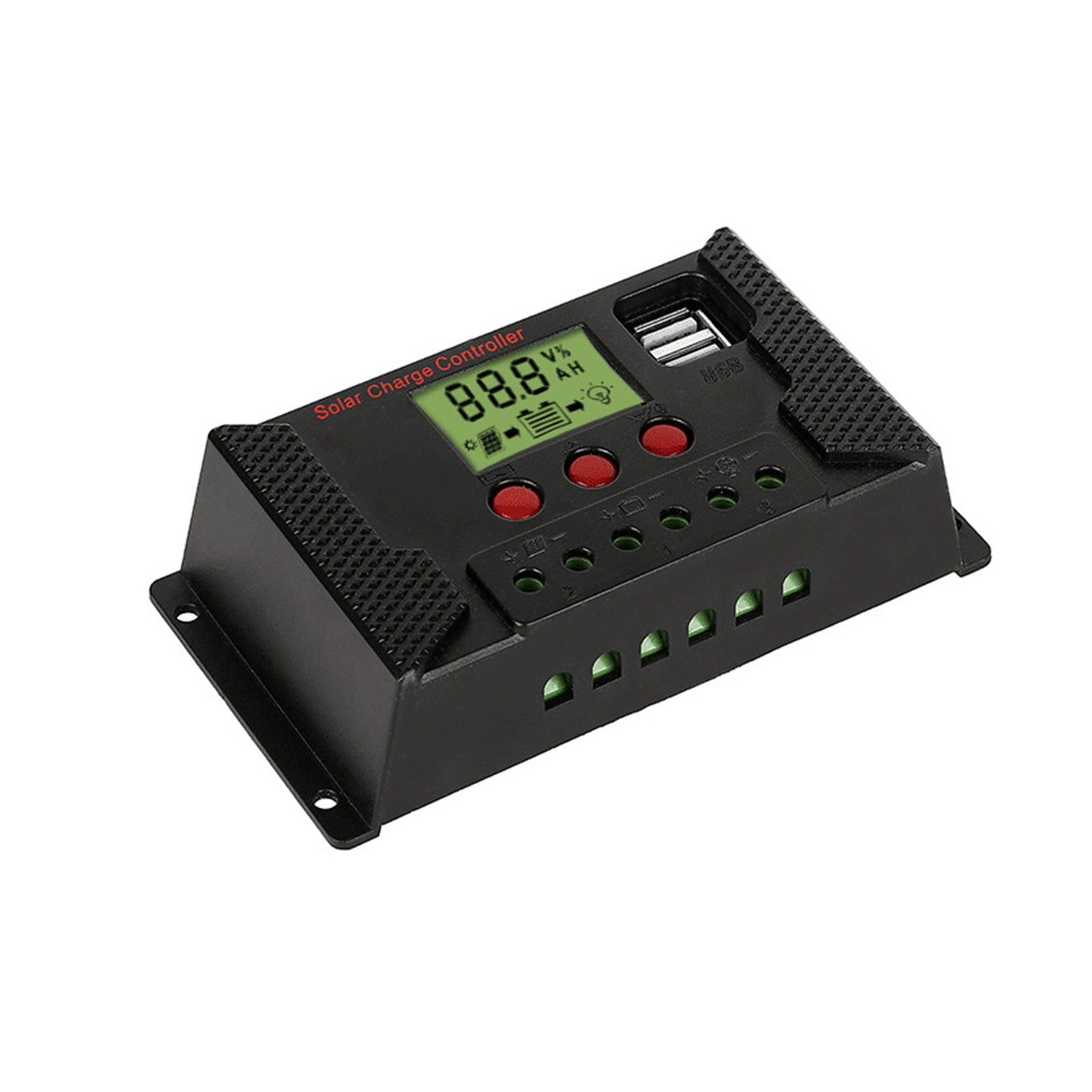 Solar Controller 10A-100A Adaptive 12V 24V Lithium / Lead-Acid Battery Char Dischar Street Light ...