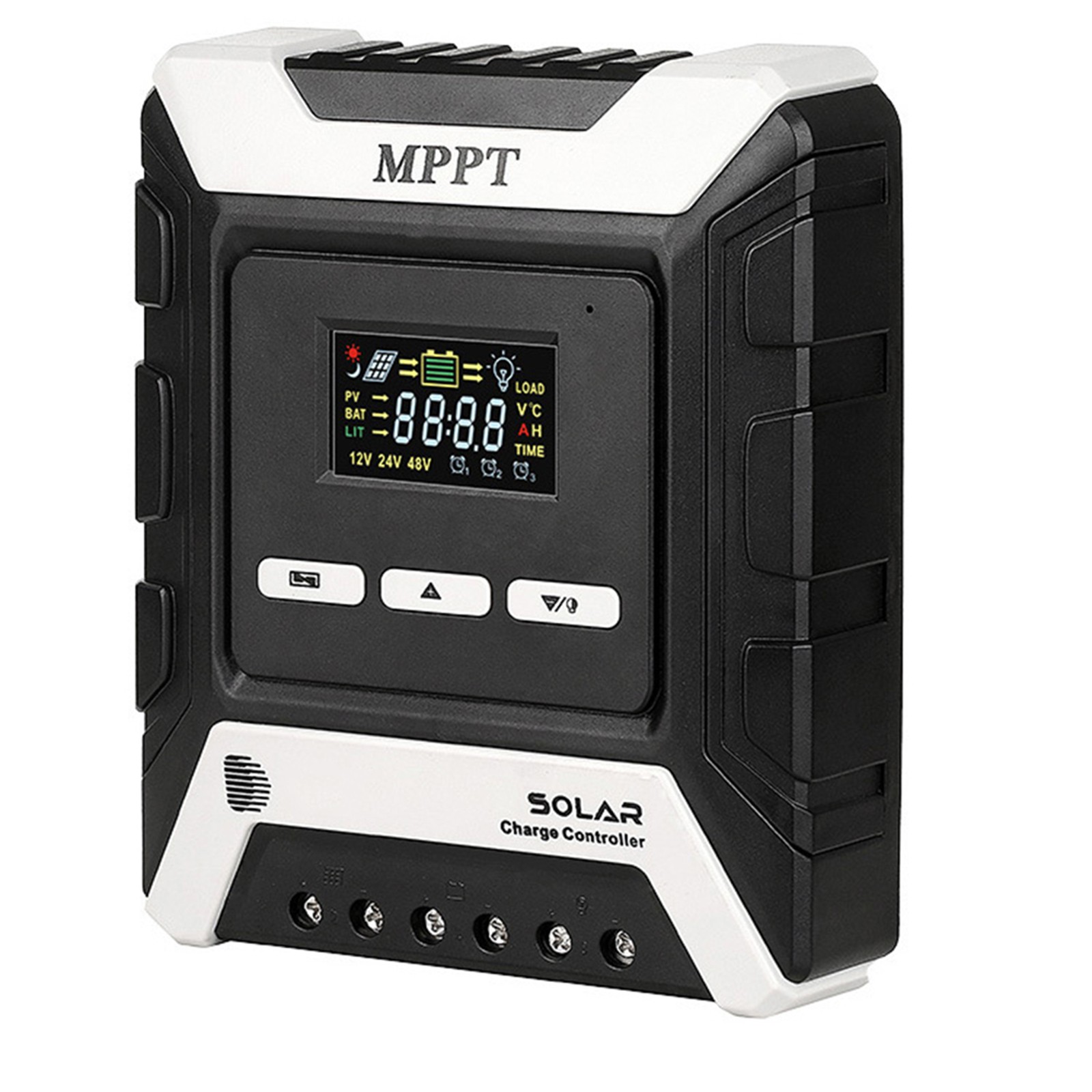 Solar Controller MPPT 30A PV PanelCharging LED Control 12V/24V/48V Auto ...