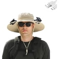 Solar Cooling Sun Hat – Portable Fan Cap, Ultralight Solar Hat With ...