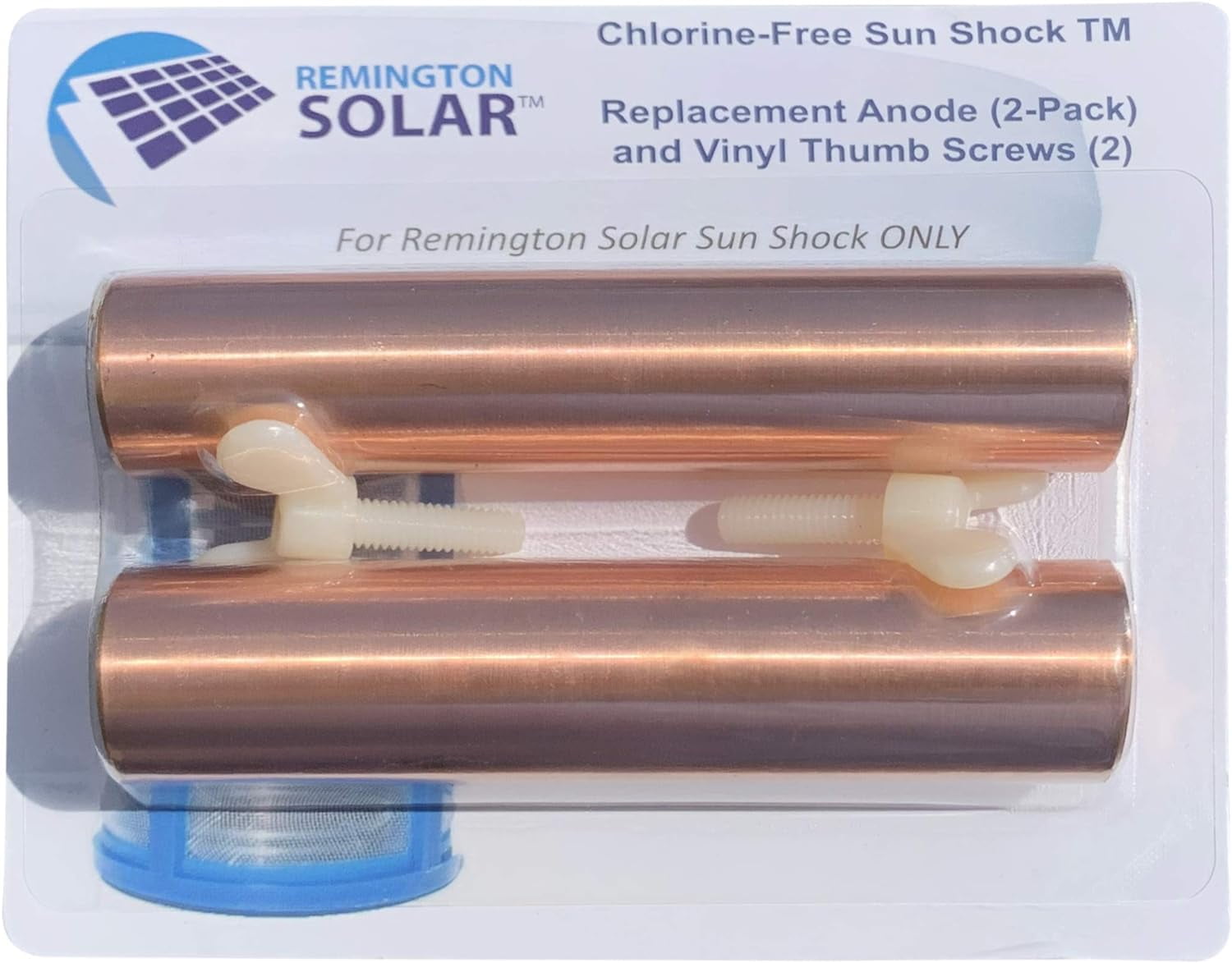 Solar Copper Anode, 2 x Replacement, Solar Pool Ionizer, Save 80% on ...