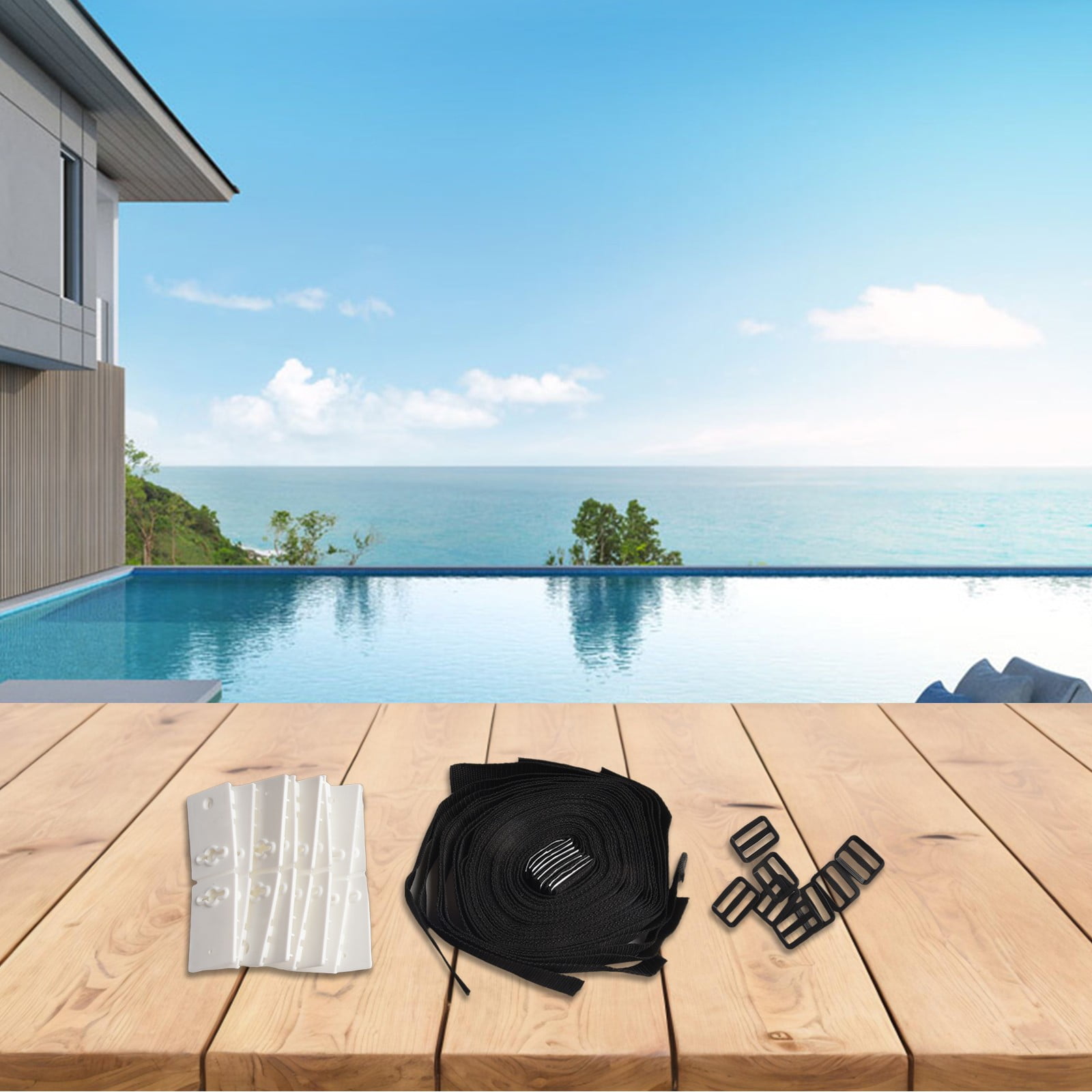 Solar Cover Reel Attachment Kit for Inground Pools - Walmart.com