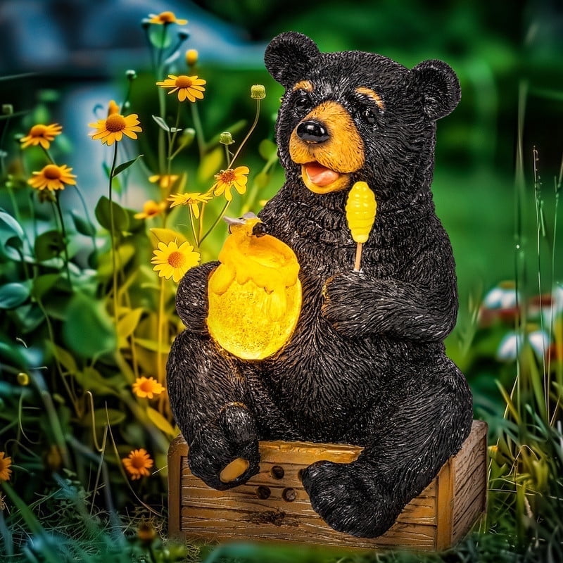 Bear Solar Lights