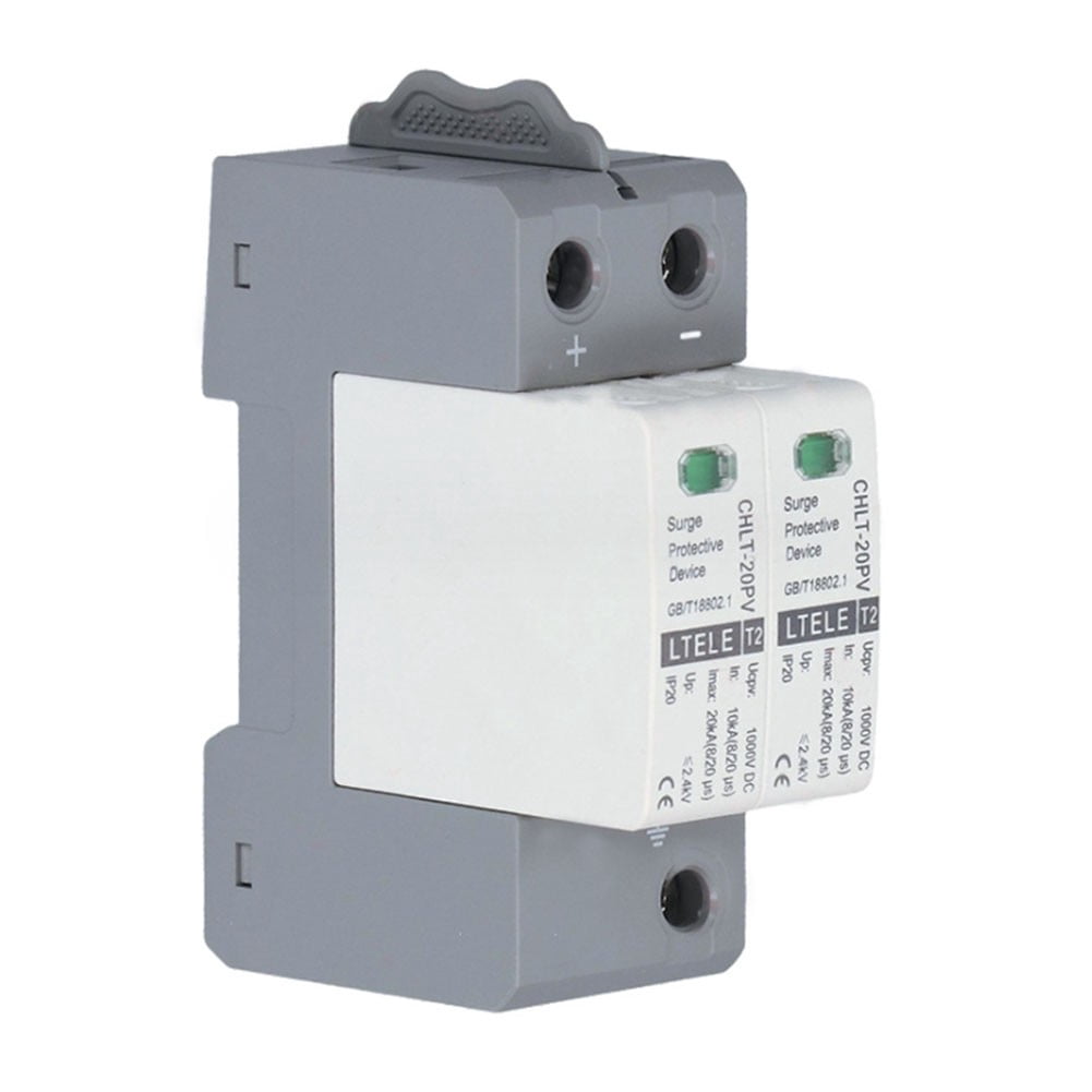 Solar DC Surge Protector for 2 Pole 5001000V Protection Device DC ...