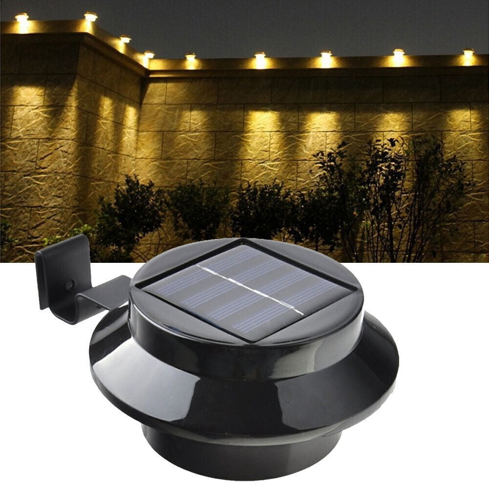Solar Dachrinnenleuchte Lampe LED Dachrinne Gartenhof Wandleuchte ...