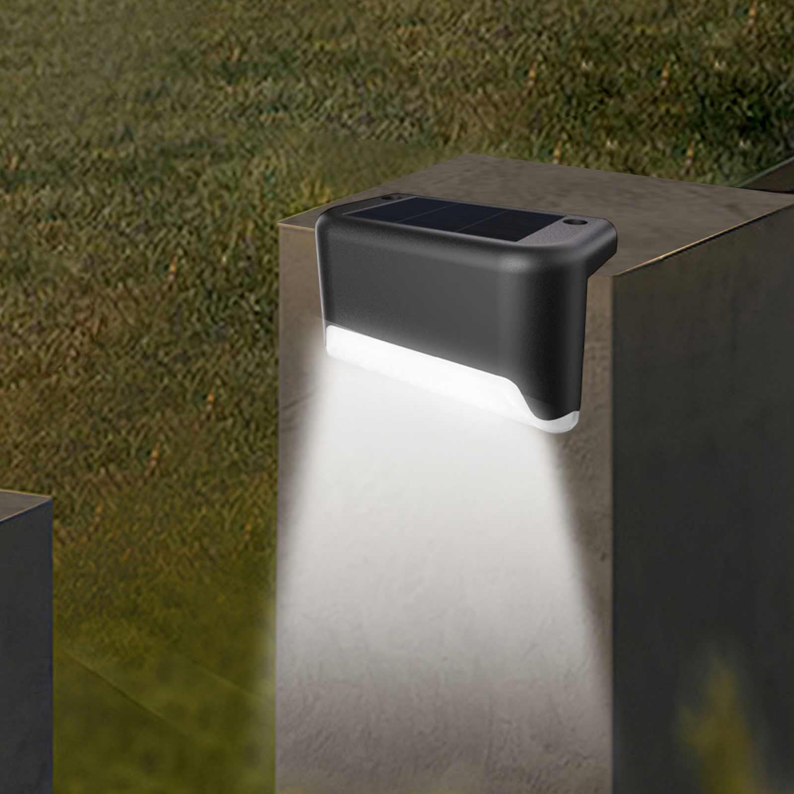 Solar Deck Lights Outdoor 16 Pack, Solars Step Light Waterproof Led ...