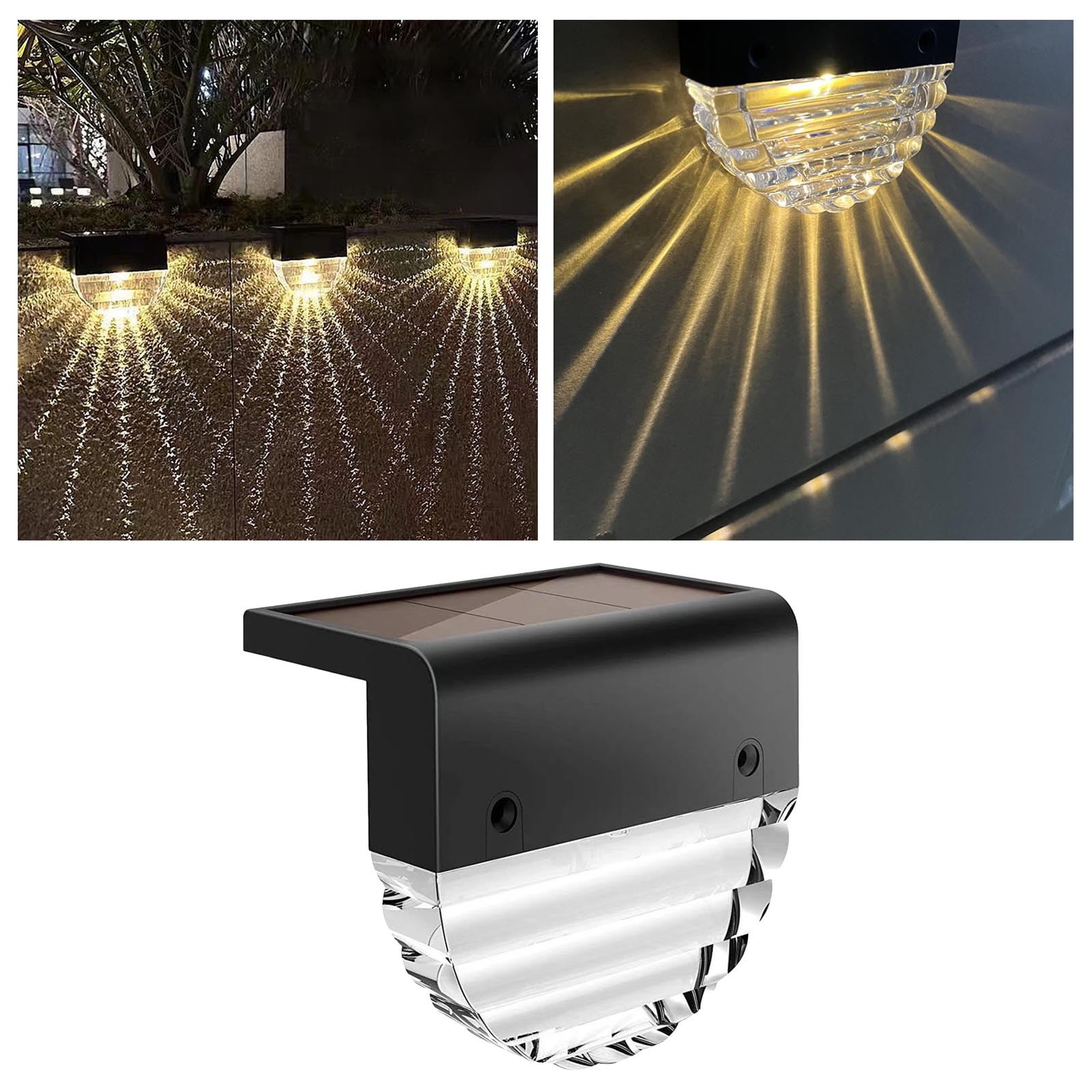 Solar Deck & Pool Lights – Waterproof LED Submersible Solar Lights for ...