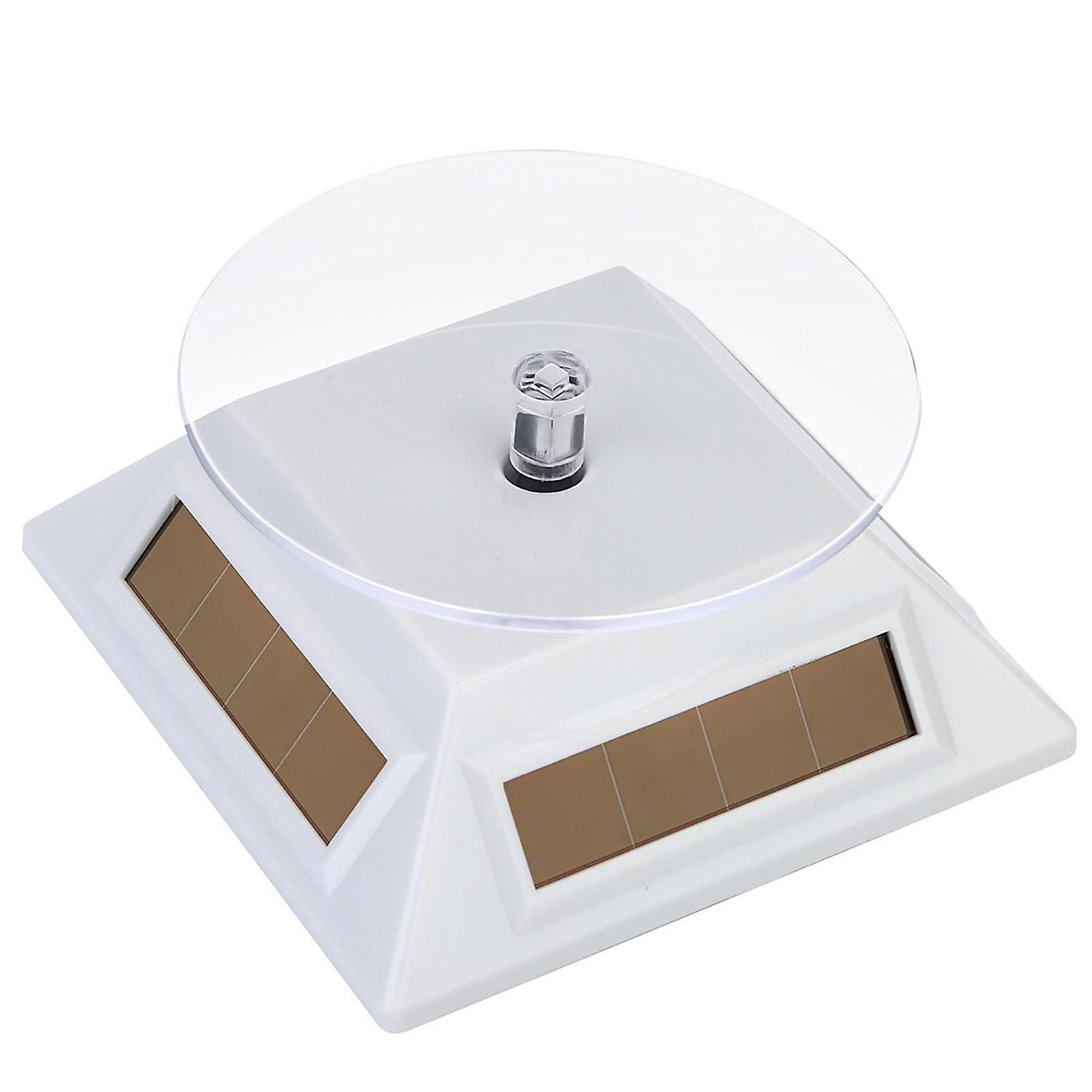 Solar Display Stand 360 Degrees Rotation Energy-saving Abs Revolving ...