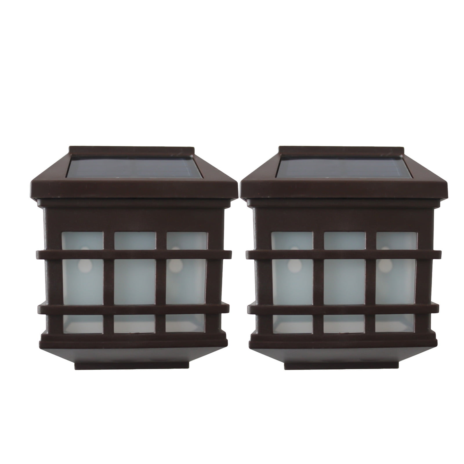 Solar Down Wall Lights Outdoor,Small Solar Step Light Waterproof,Warm ...