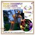 Solar Dragonfly String Lights – 3m, 20 LEDs, with Battery Box, Steady ...