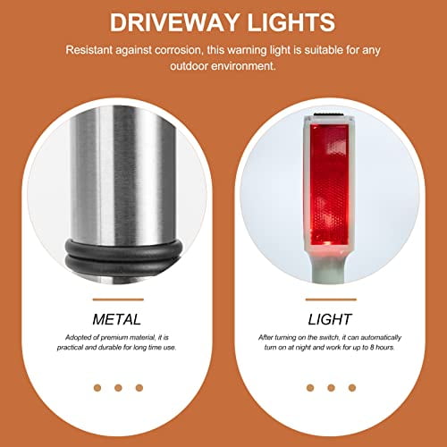 Solar Driveway Marker Lights for Night Landscaping Lighting Solar ...