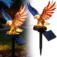 Solar Eagle Garden Light, America 250th Anniversary Solar Powered ...