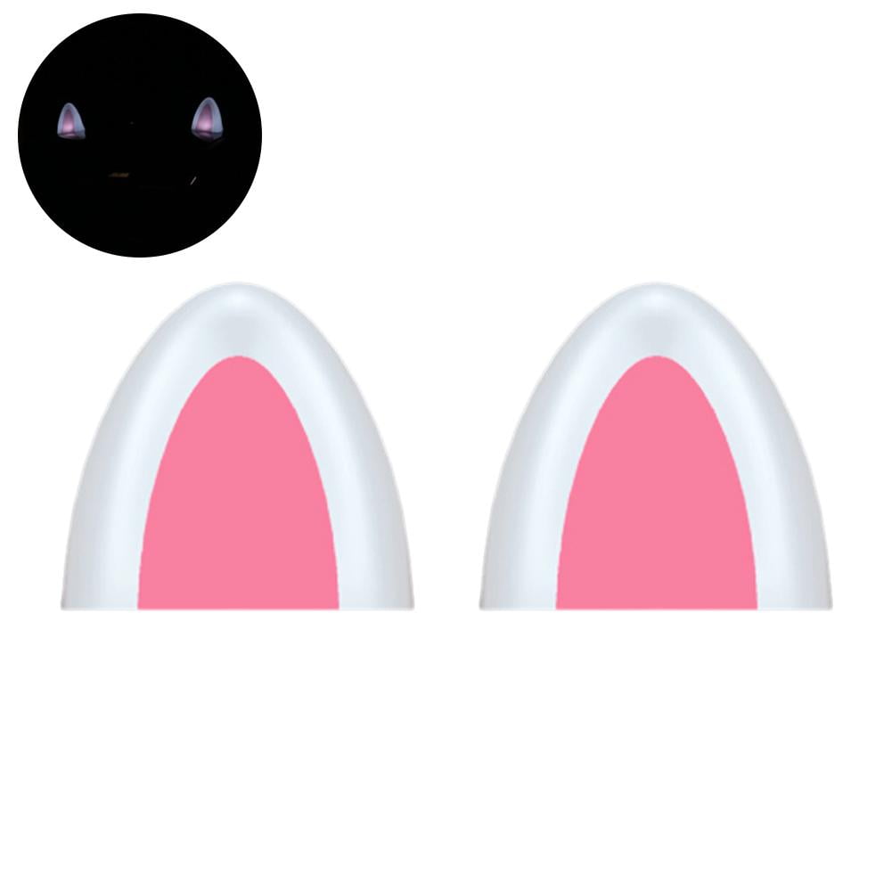 Solar Ears Car Roof Decoration Light Paste Bear Ears Decorative Lights ...