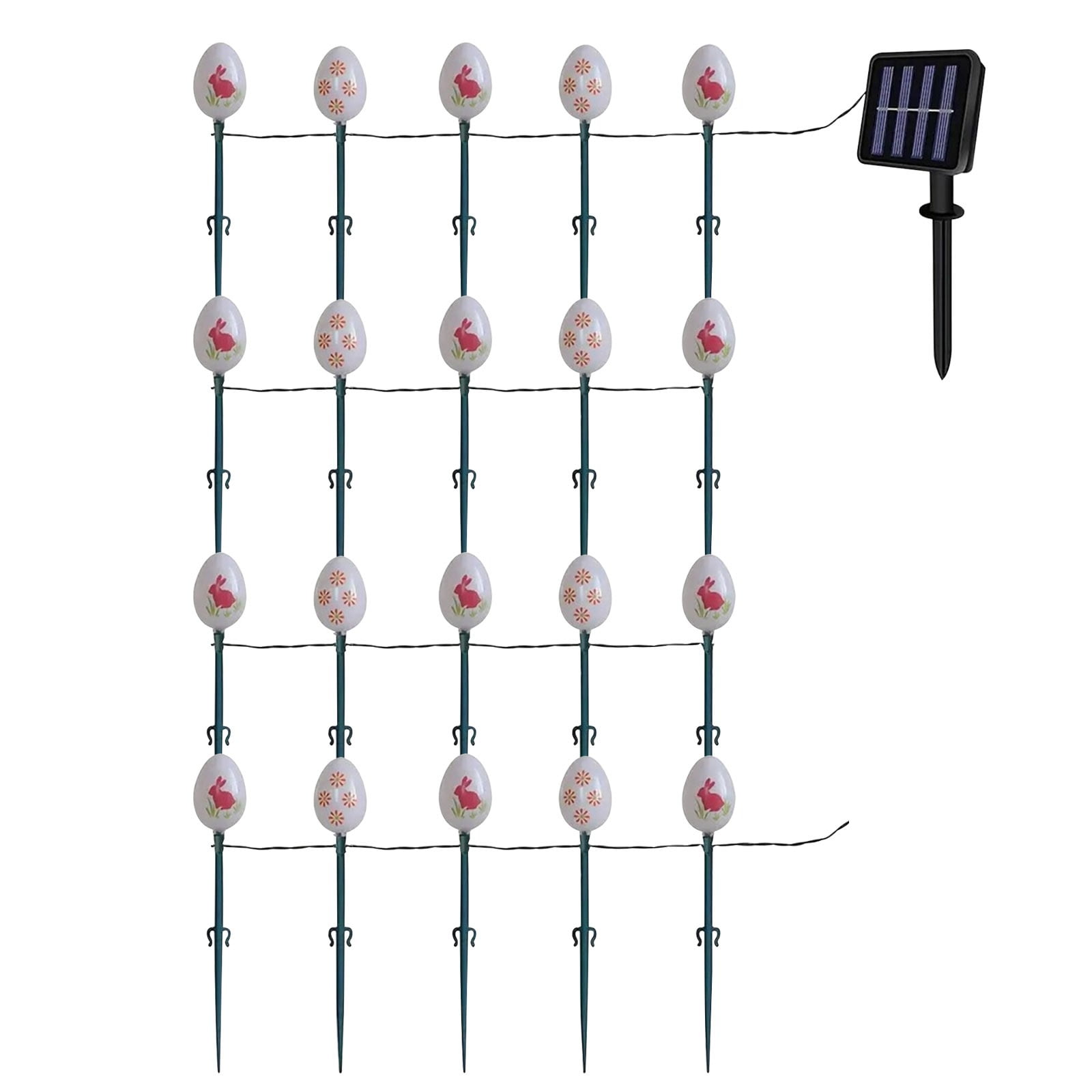 Solar Easter Eggs Stake Lights for Easter Decorations, Outdoor ...
