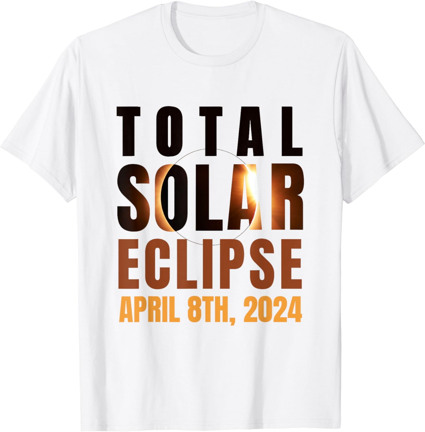 Solar Eclipse 2024 Astronomy Total Eclipse Totality April T-Shirt - Walmart.com