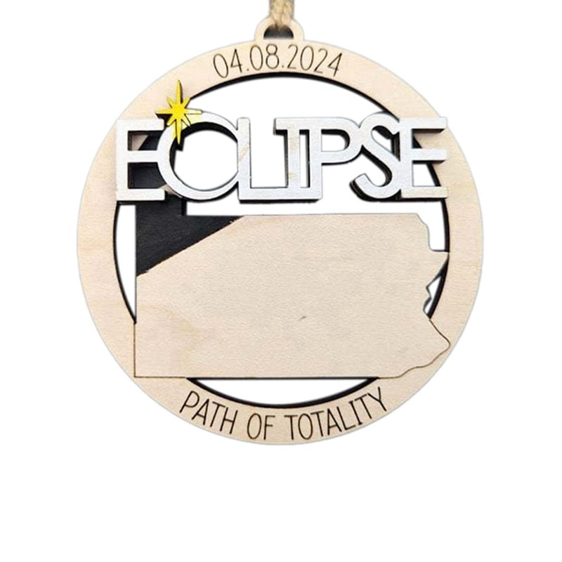 Solar Eclipse 2024 Ornament, 2024 Solar Eclipse Decorations, 2024 ...