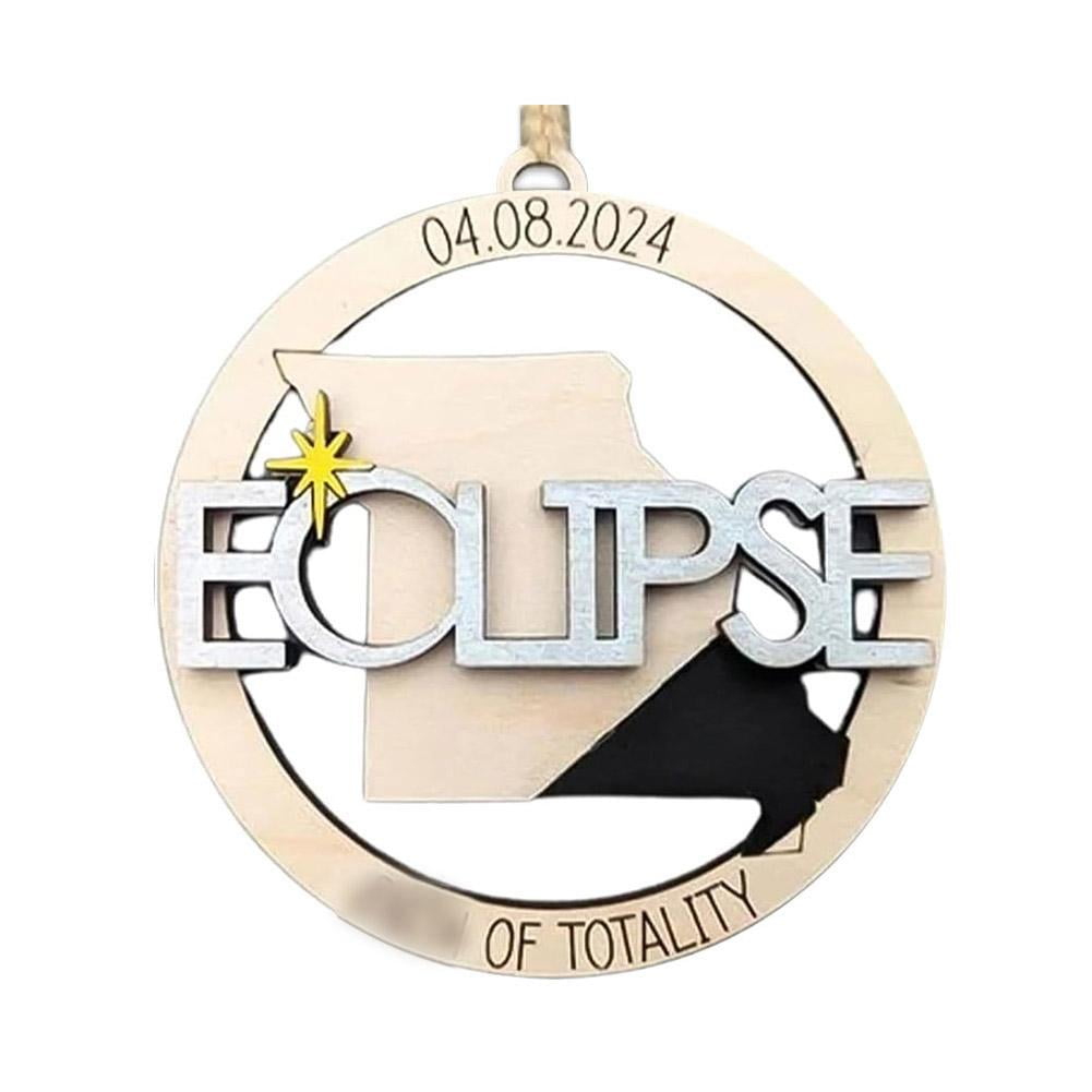 Solar Eclipse 2024 Ornament, 2024 Total Solar Eclipse Ornament ...