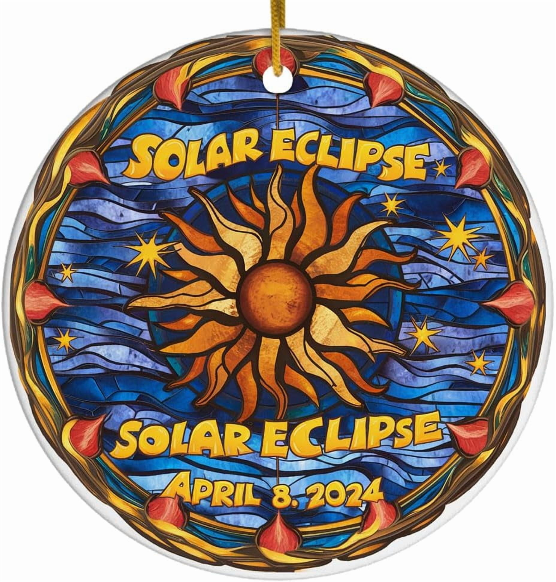 Solar Eclipse 2025 Ornament, Total Eclipse Ornament, Eclipse Keepsake ...