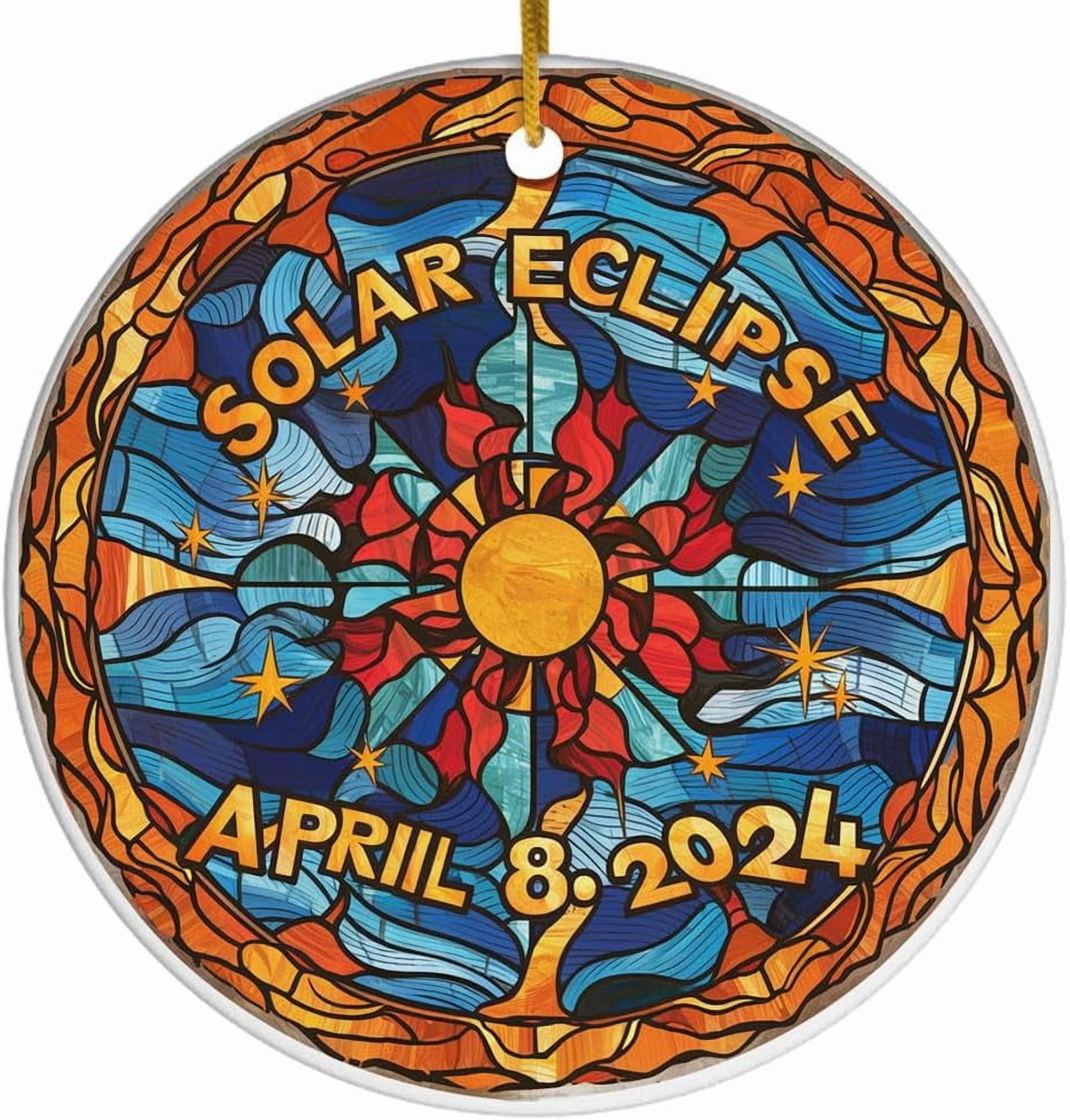 Solar Eclipse 2025 Ornament, Total Eclipse Ornament, Eclipse Keepsake ...