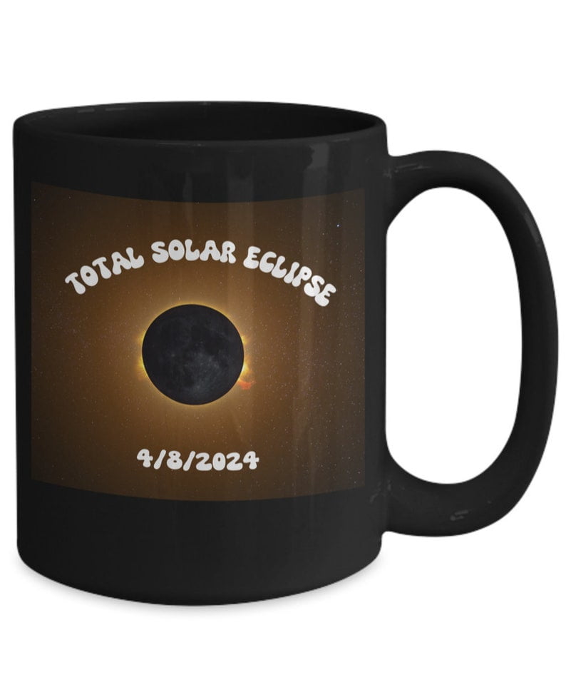 Solar Eclipse Mug - 2024 Eclipse, Astronomy Gift for Space Lovers ...