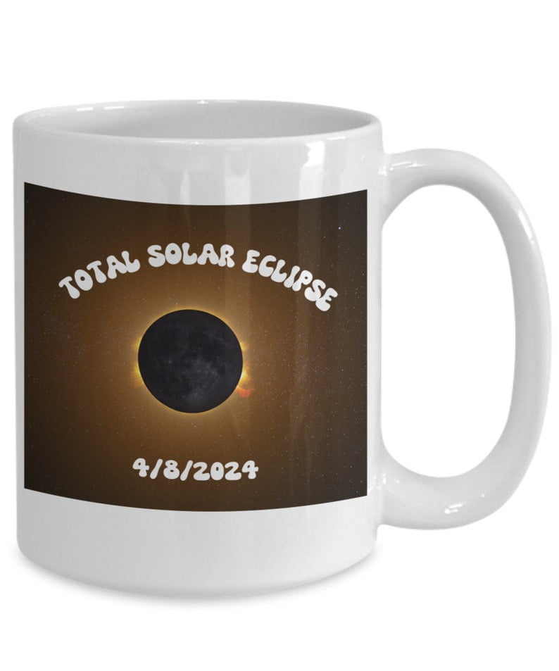 Solar Eclipse Mug - 2024 Solar Eclipse, Astronomy Gift for Space and ...