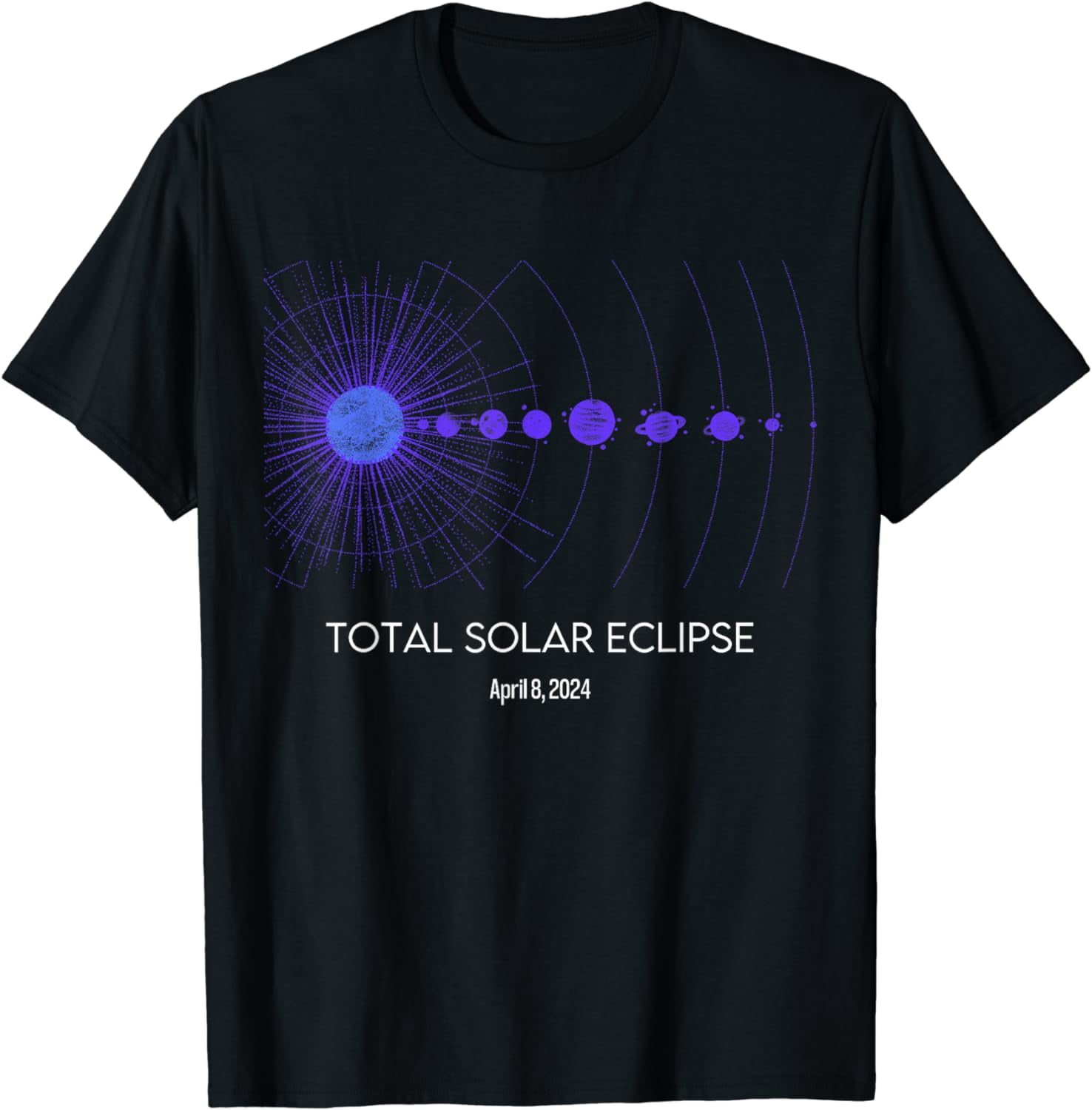 Solar Eclipse Shirt 2024 Total Eclipse America T-Shirt - Walmart.com