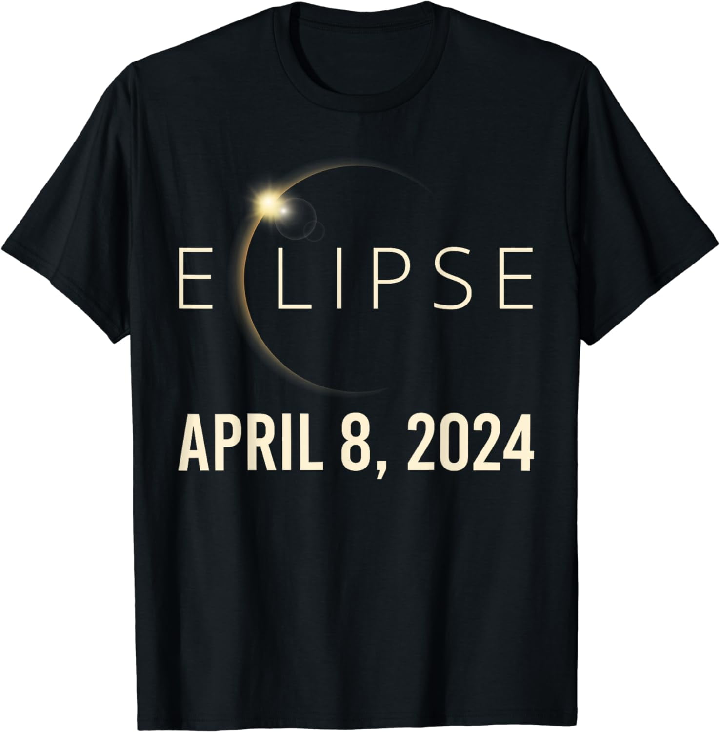 Solar Eclipse Shirt April 8 2024 Total Solar Eclipse T-Shirt - Walmart.com