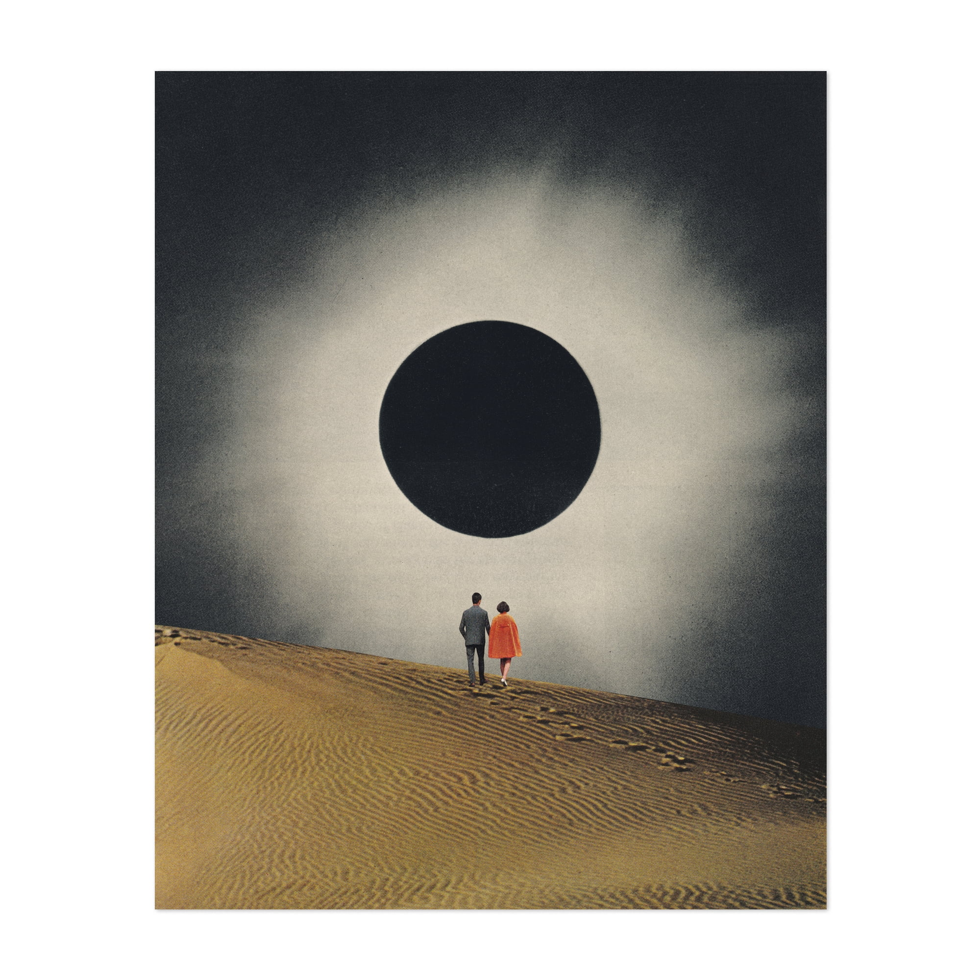 Solar Eclipse - Texas City Texas Collage Surrealism Desert Space Night ...