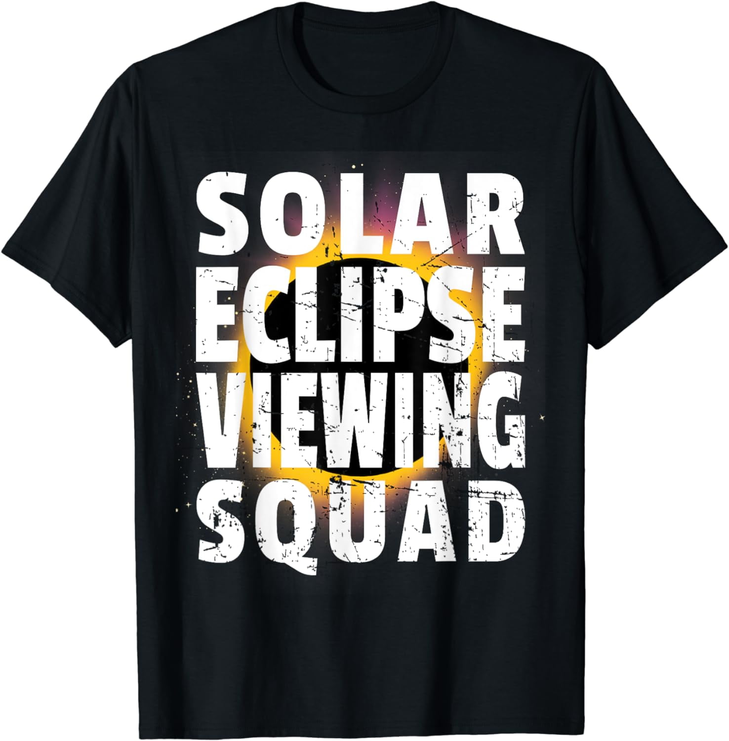 Solar Eclipse Viewing Squad - Total Solar Eclipse Vintage T-Shirt - Walmart.com