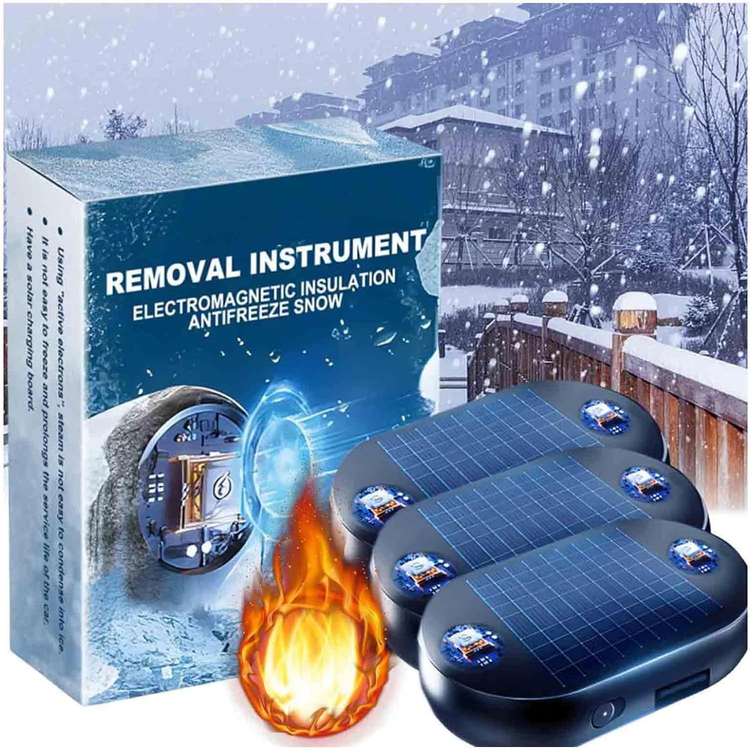 Solar Electromagnetic Molecular Interference Freeze and Snow Remover ...