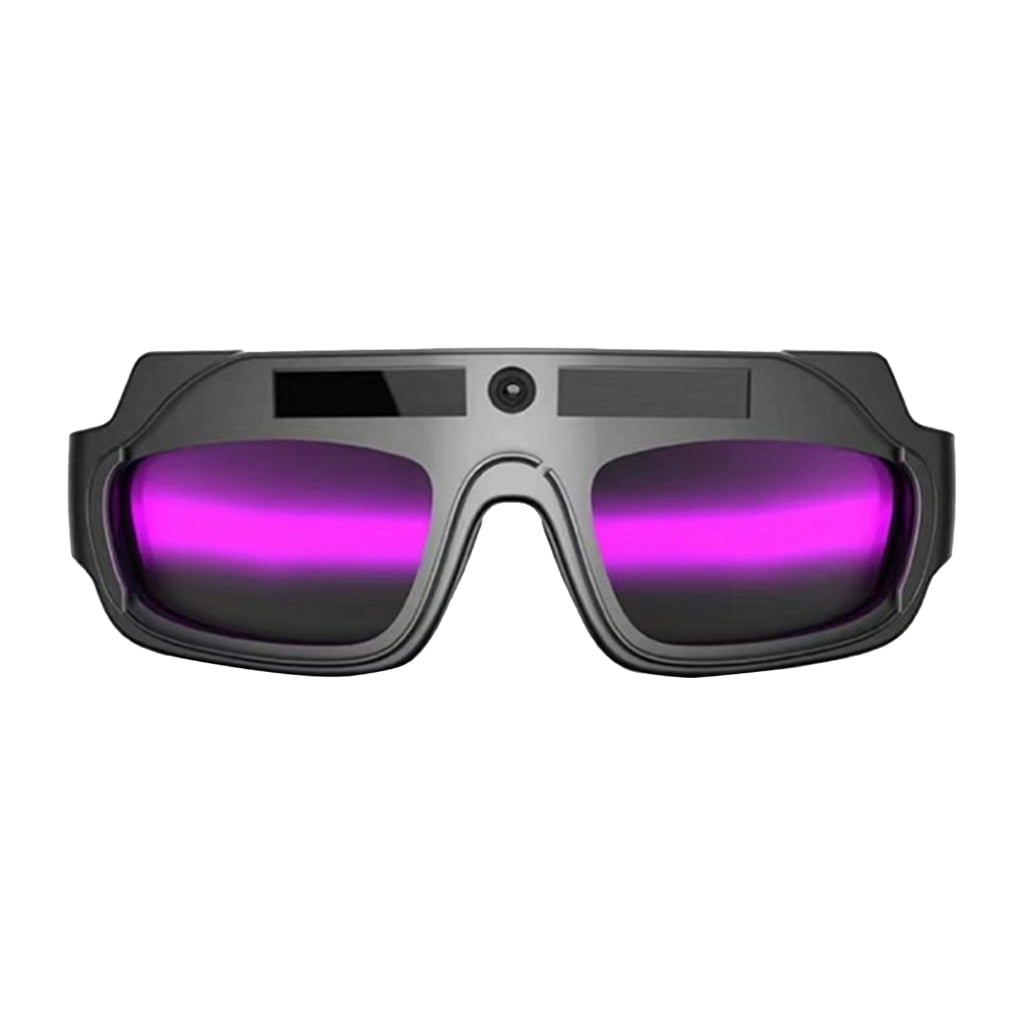 Solar Energy Automatic Dimming Welding Glasses WelderMa--Helmet ...
