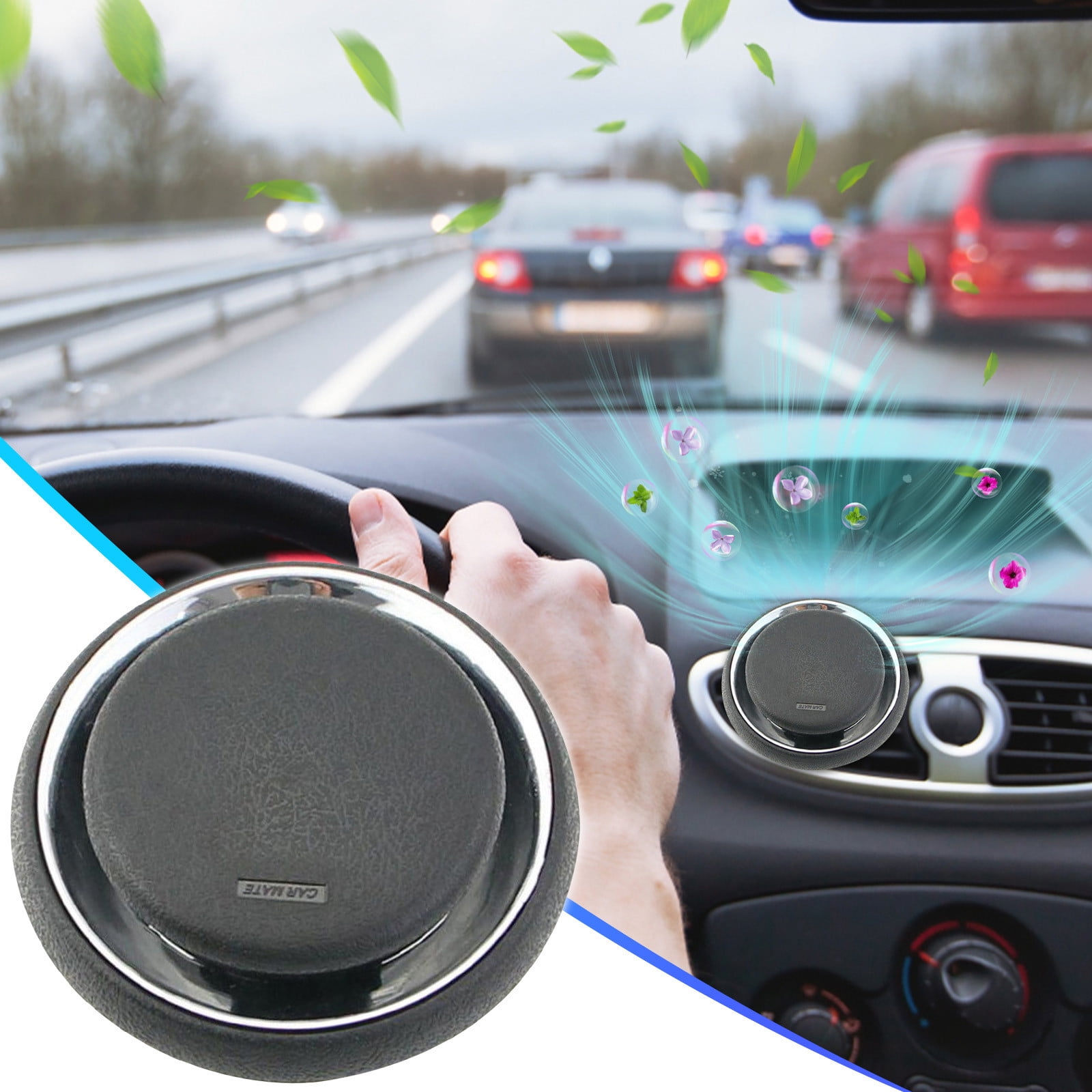 Solar Energy Car Perfume Diffuser | Luxury Aromatherapy Air Freshener ...