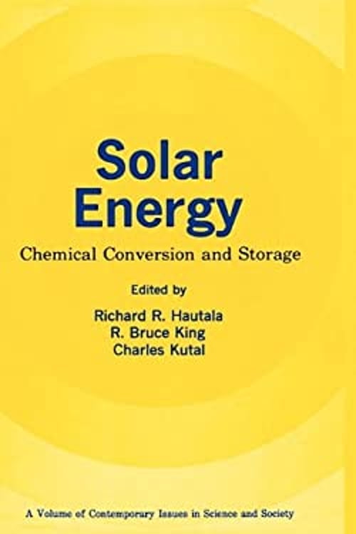 Pre-Owned Solar Energy : Chemical Conversion and Storage (Hardcover ...