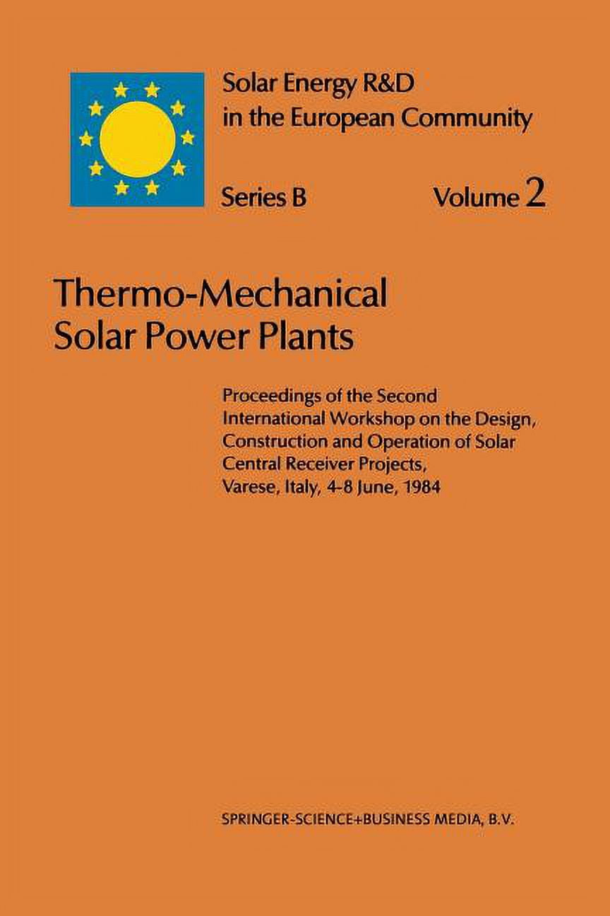 Solar Energy R&d in the EC Series B: Thermo-Mechanical Solar Power ...