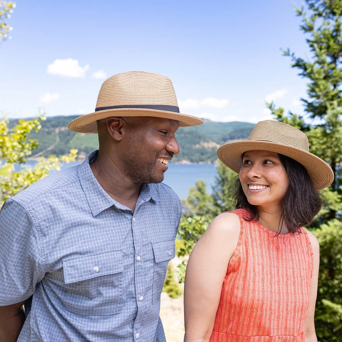 Solar Escape Casual Fedora Hat Adjustable Unisex Hat, Cotton and ...