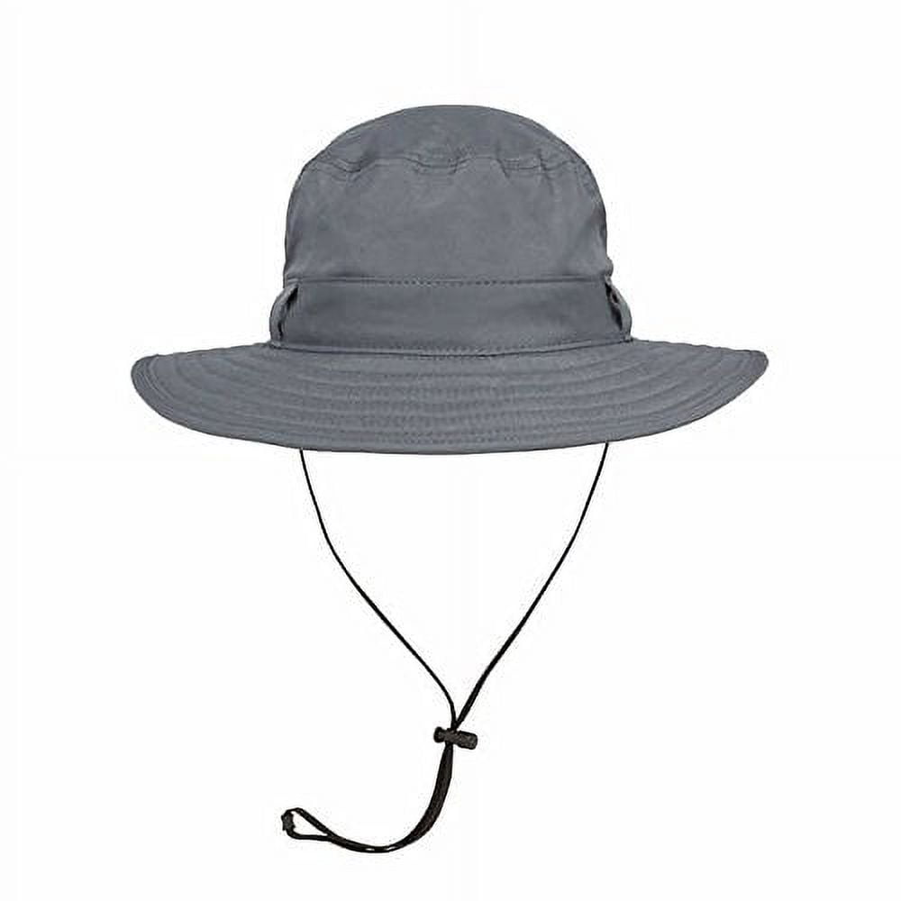 Solar Escape Men's UV Explorer Bucket Hat UPF 50+ Charcoal, One Size ...