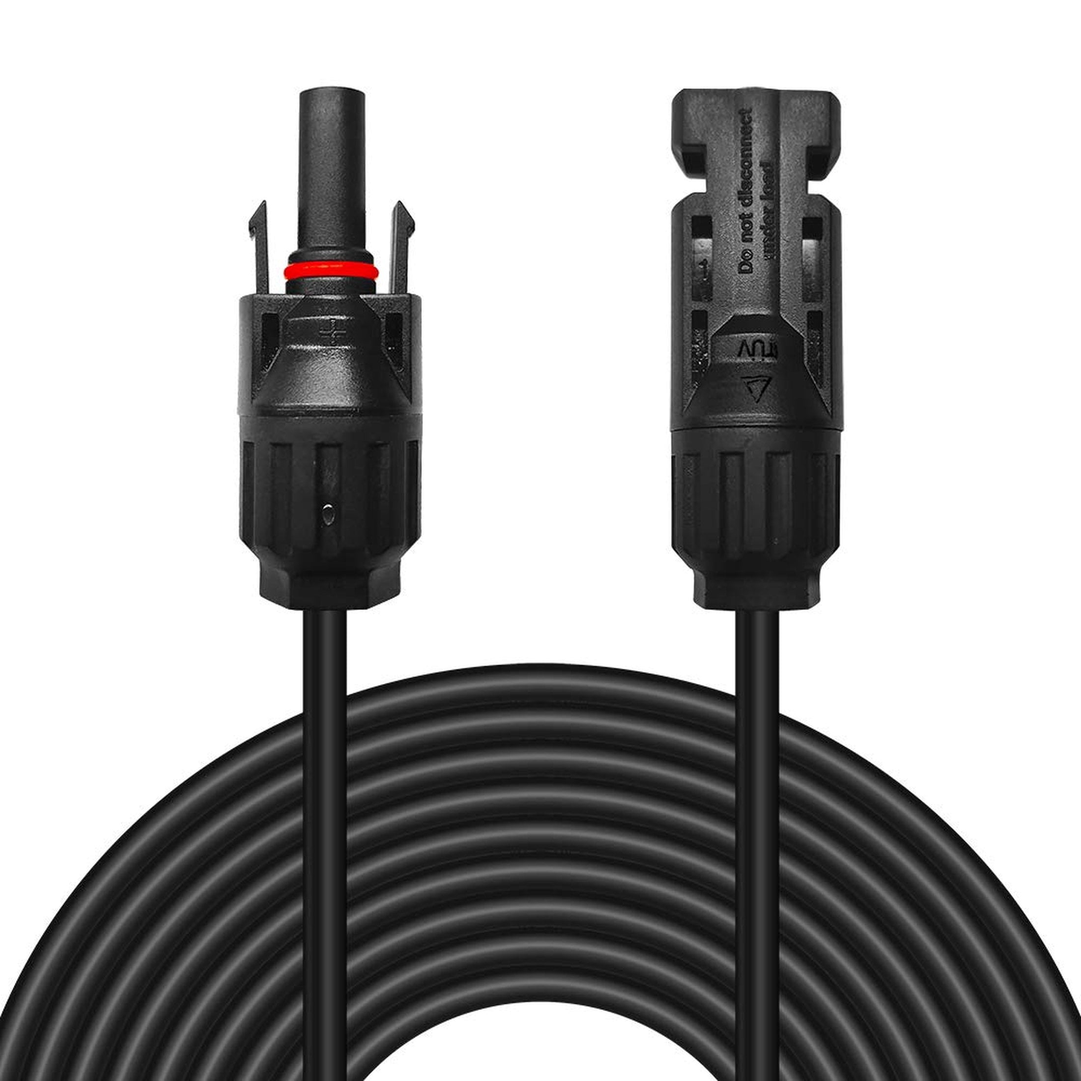 Solar Extension Cable 10AWG with Weatherproof Connectors for Outdoor ...