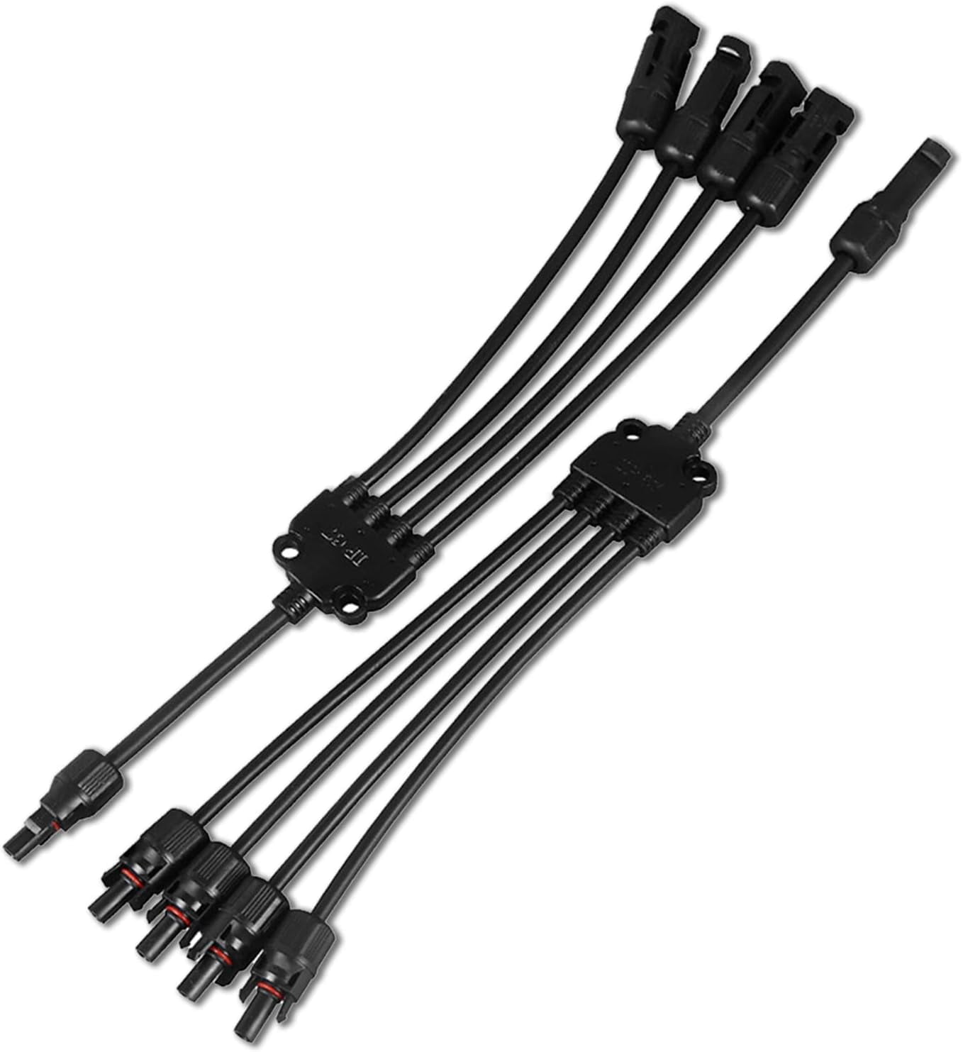 Solar Extension Cable Y Branch Solar PV Connector Parallel Adapter ...