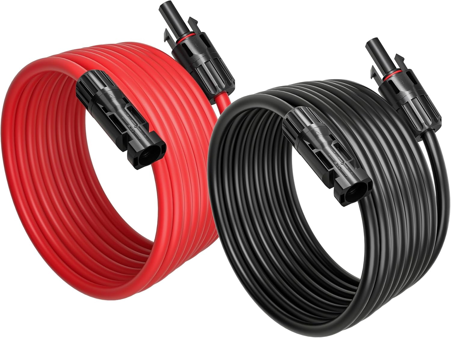 Solar Extension Cable with Female and Male Connectors 32Feet 10AWG ...