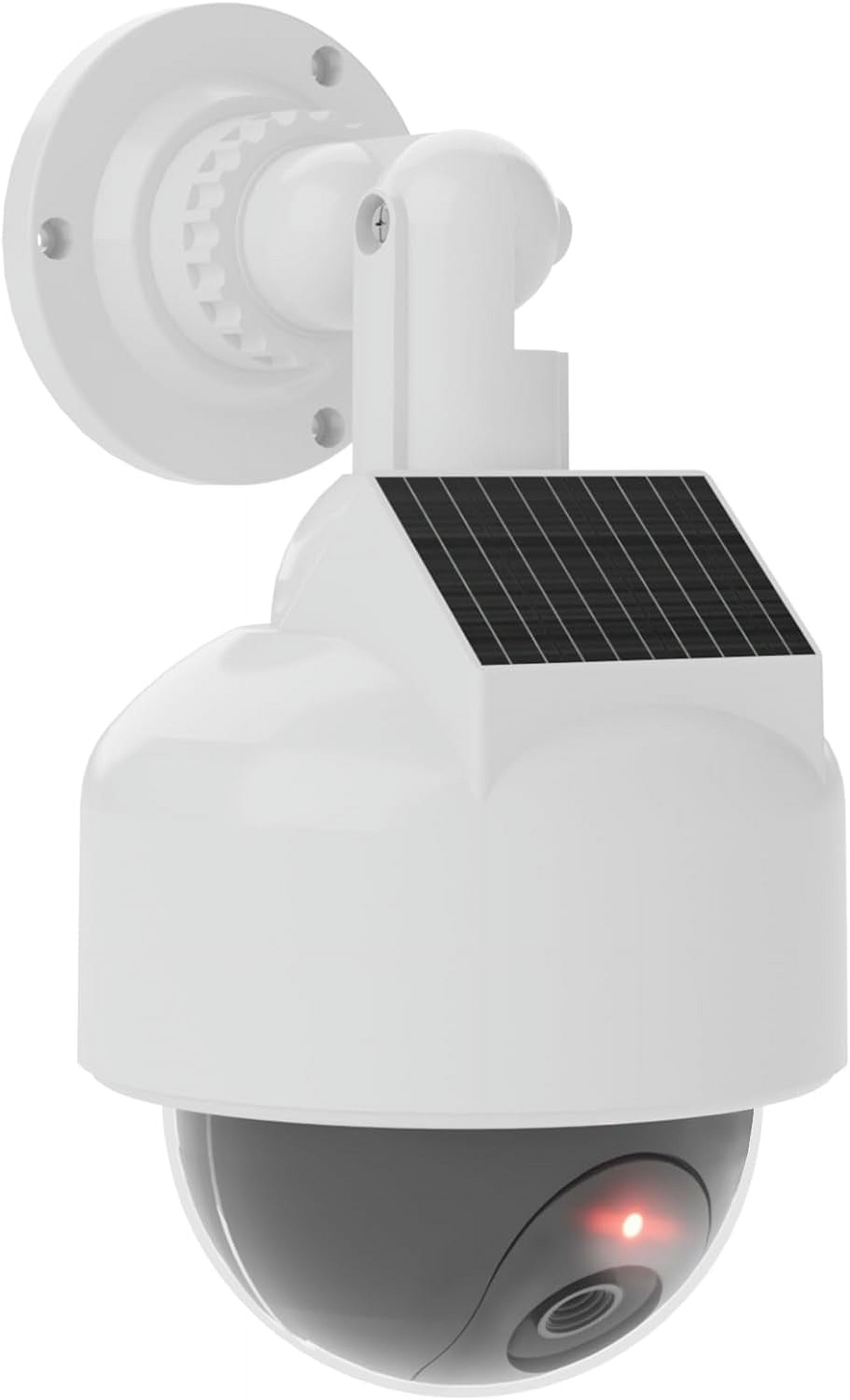 Solar Fake Security Camera, Wireless Dummy Dome Camera Simulated ...
